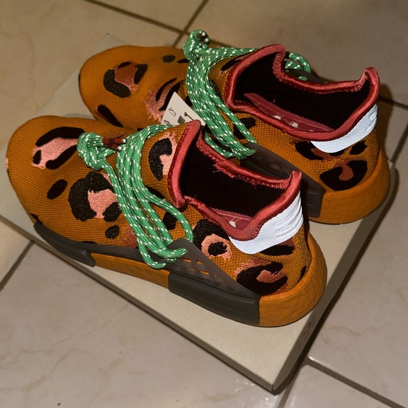 adidas | Shoes | Adidas Nmd Hu Fred Flintstone X Pharrell Orange | Poshmark